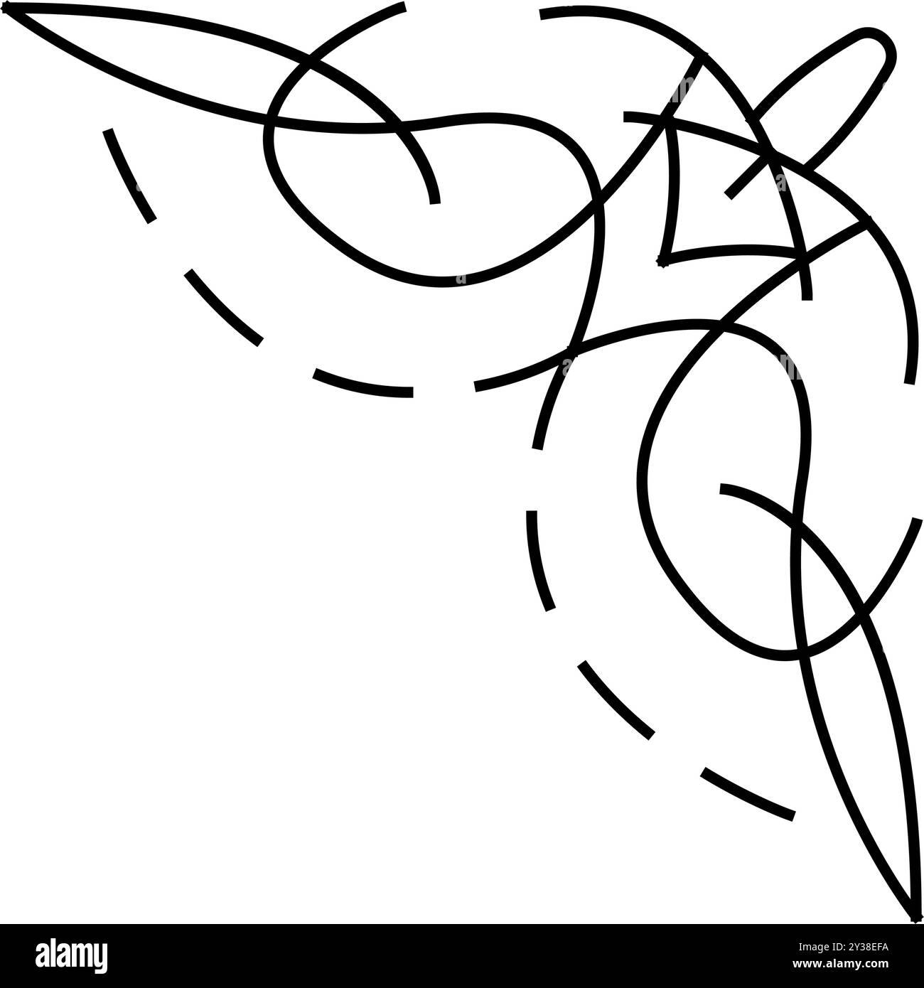 stylish corner flat icon color illustration Stock Vector Image & Art ...