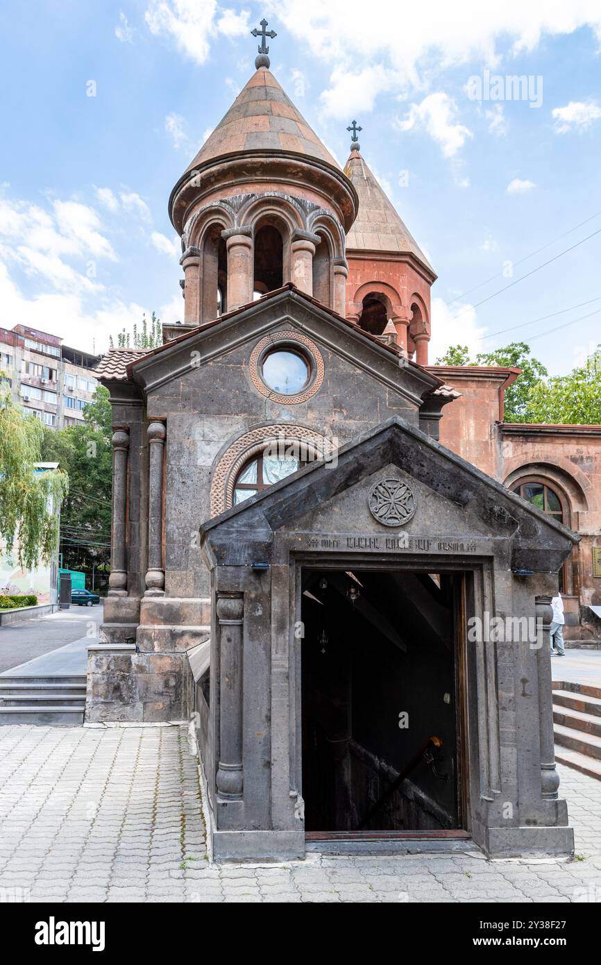 Yerevan, Armenia - June 29, 2024: Chapel Mausoleum of St Ananias The ...