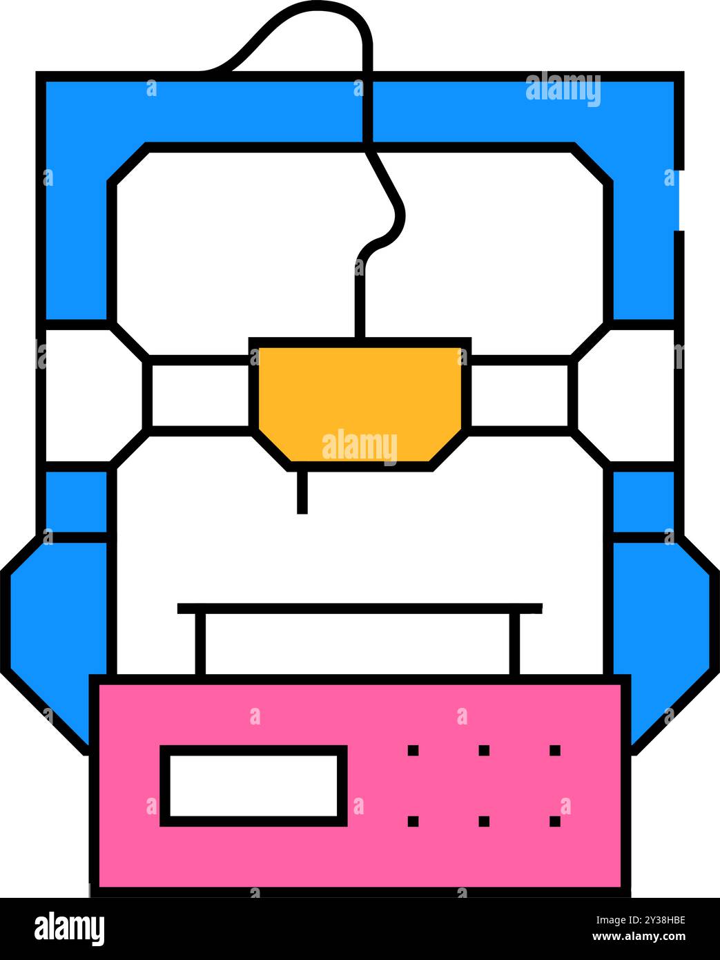 Shoes 3d printer Stock Vector Images - Alamy