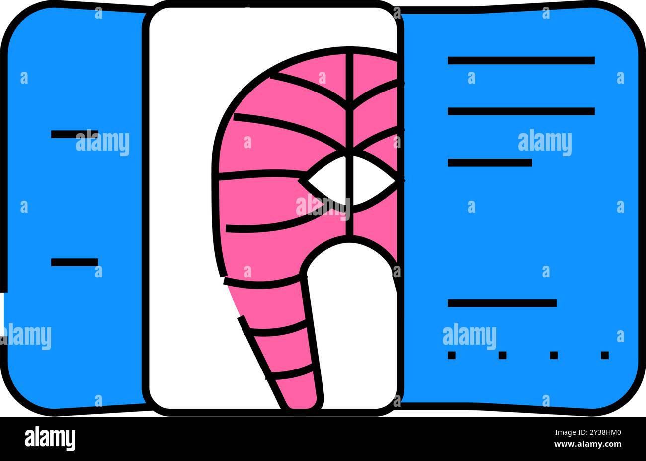 Fish dish airline food Stock Vector Images - Alamy