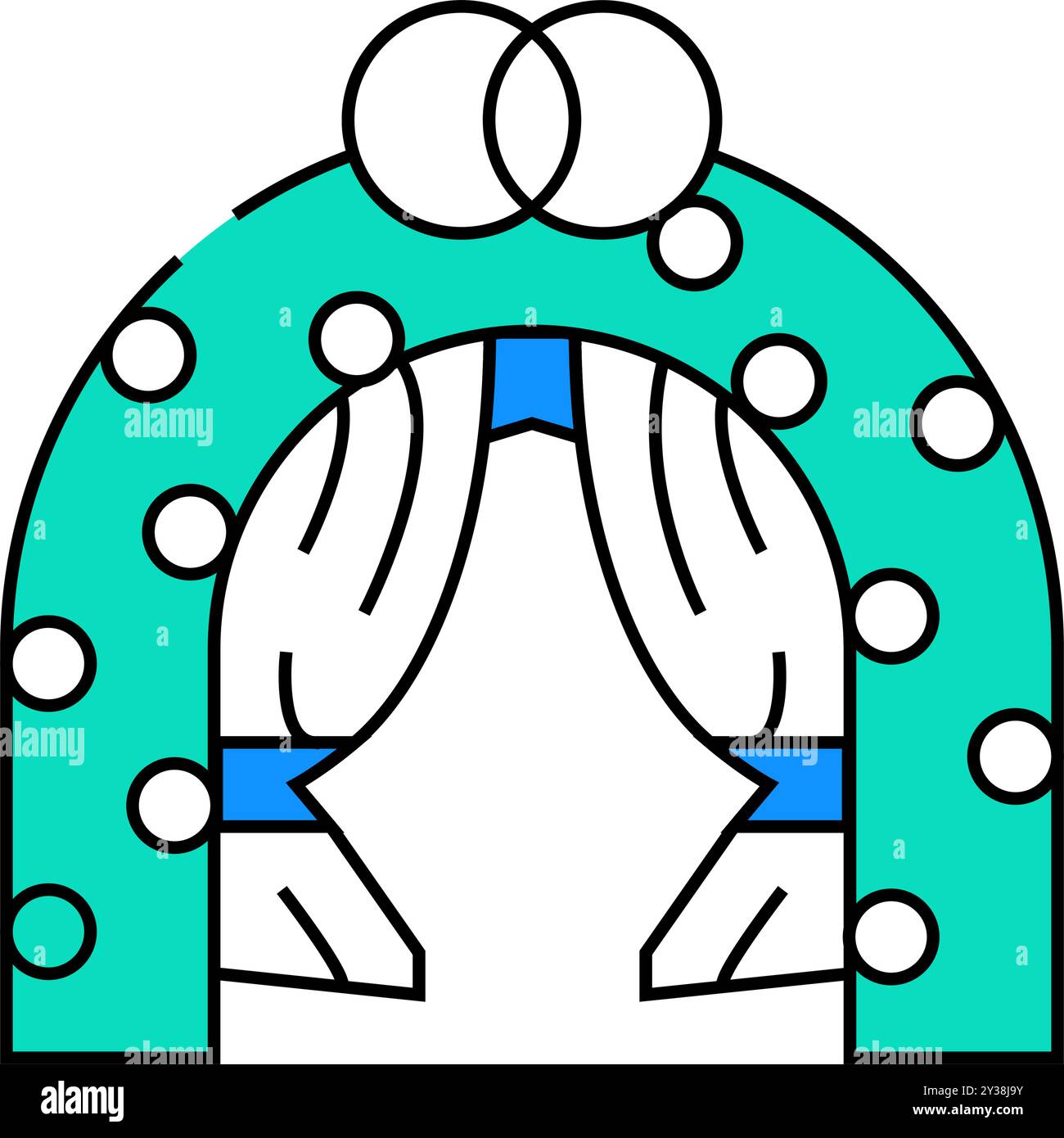 Burning wedding torch Cut Out Stock Images & Pictures - Alamy