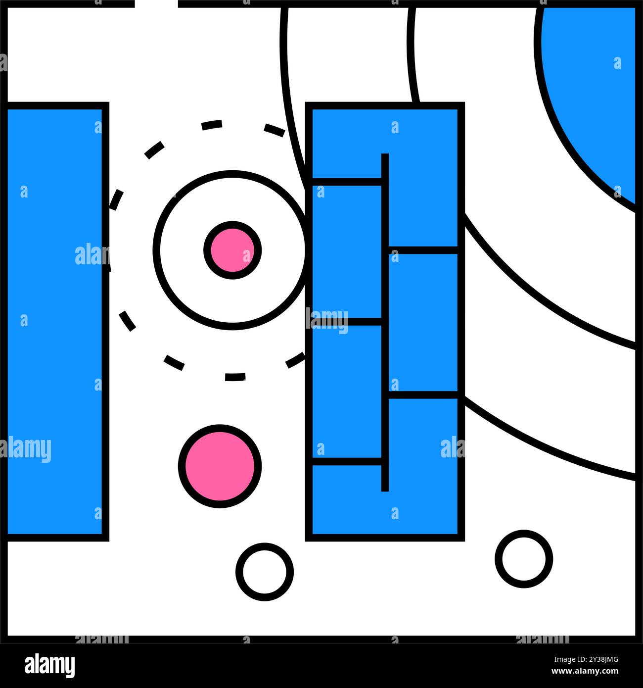 store heatmap icon color illustration Stock Vector Image & Art - Alamy