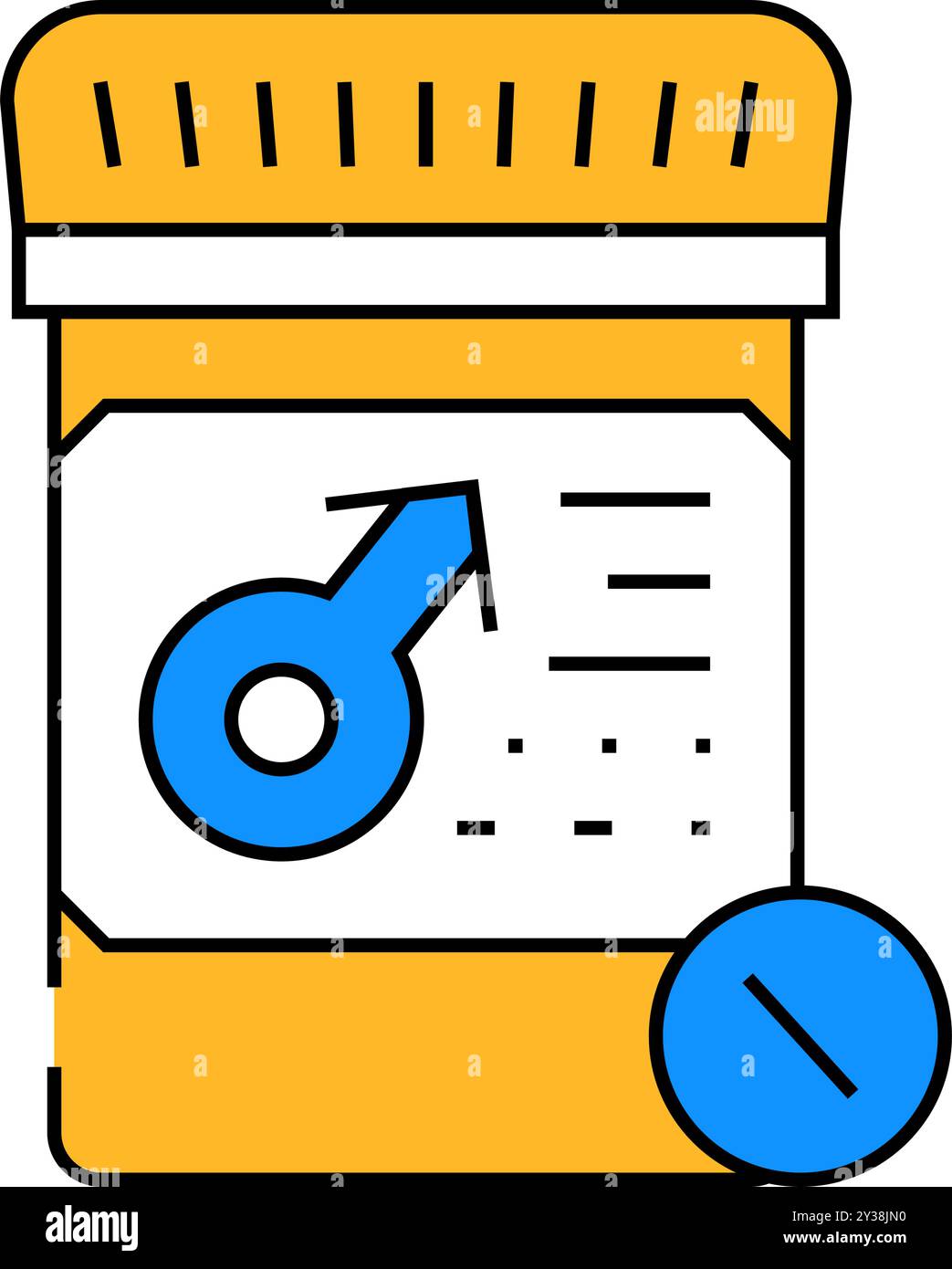 potency pills icon color illustration Stock Vector Image & Art - Alamy