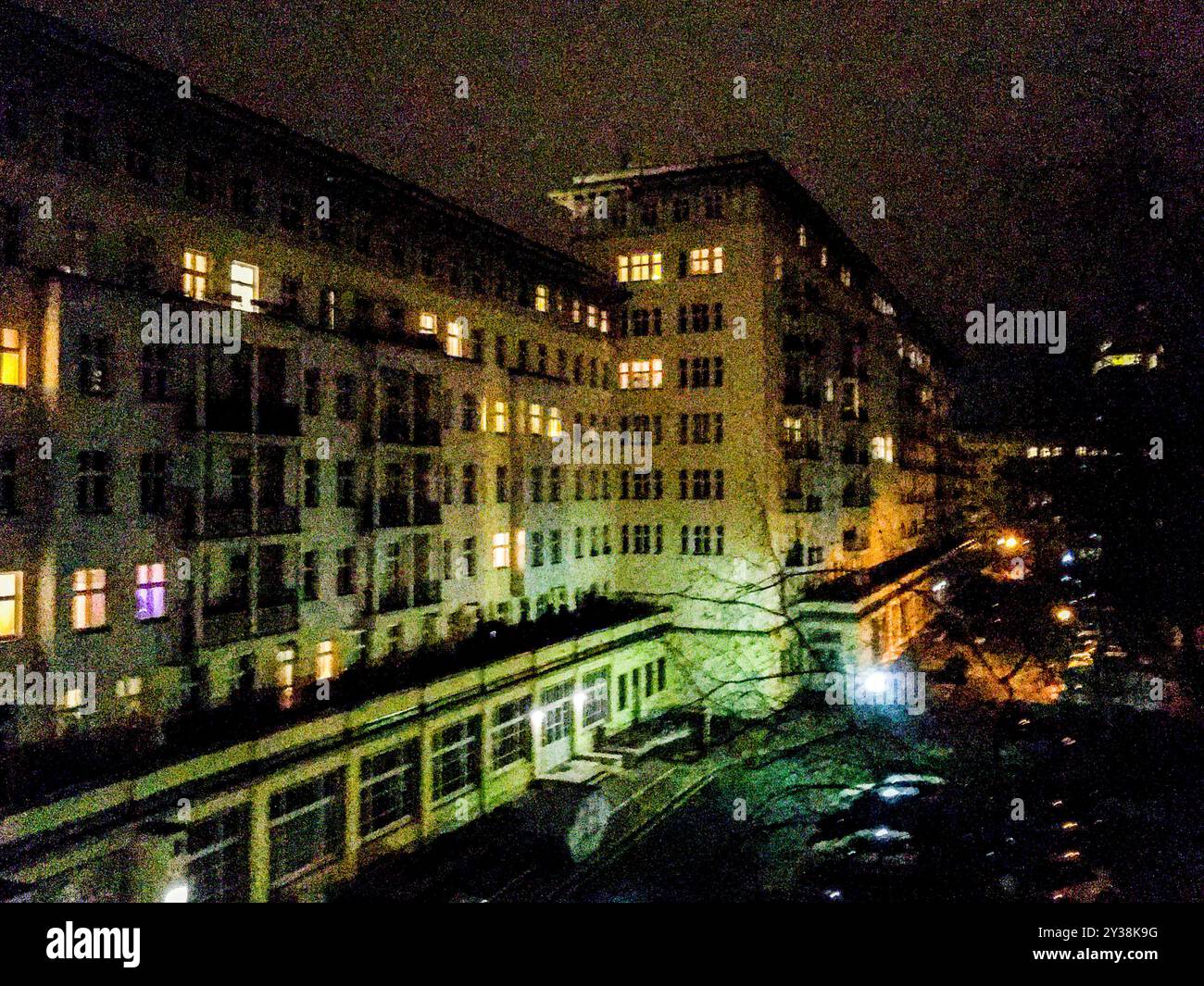 Backside of Apartment Buildings Backside of 1950 s build apartment ...