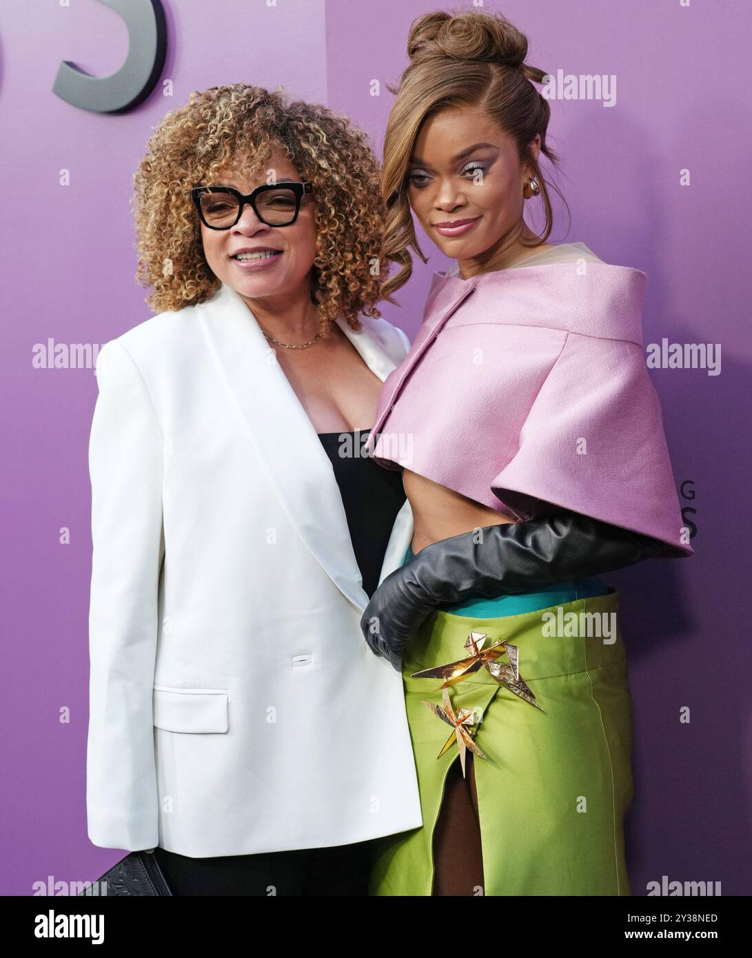 Los Angeles, USA. 12th Sep, 2024. (L-R) Ruth E. Carter and Andra Day at ...