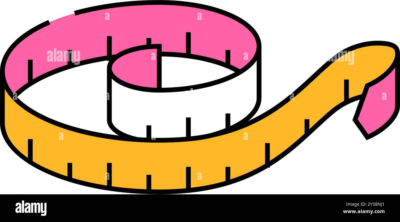 flexible meter icon color illustration Stock Vector Image & Art - Alamy