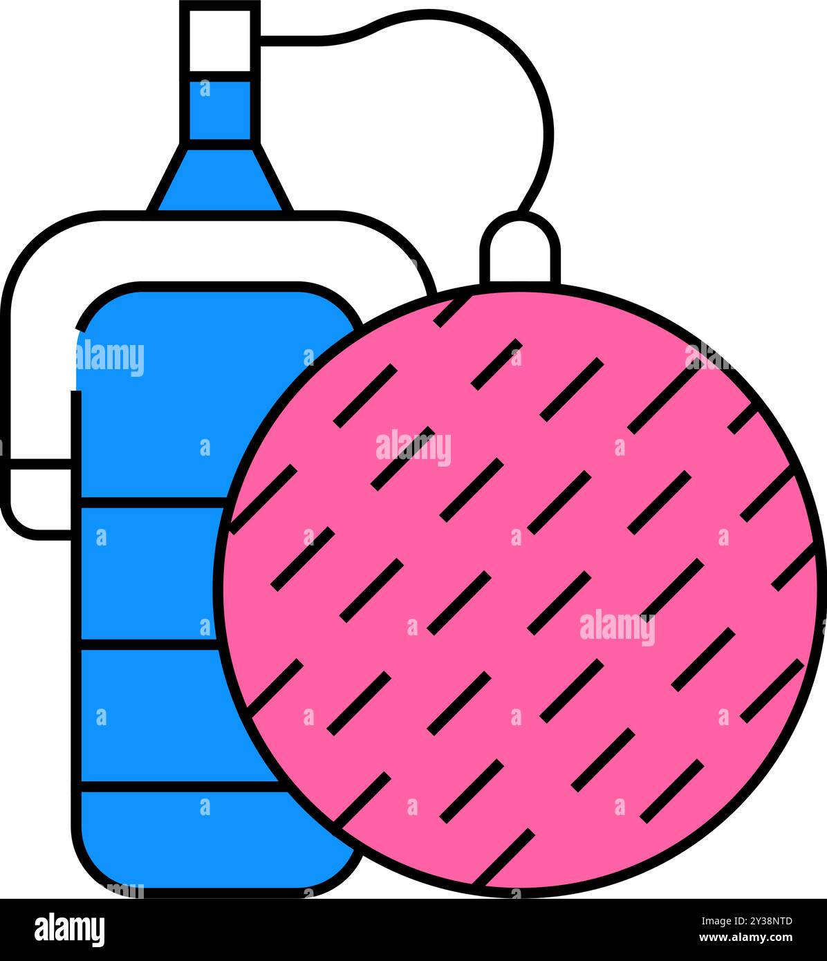 microphone with mesh icon color illustration Stock Vector Image & Art ...