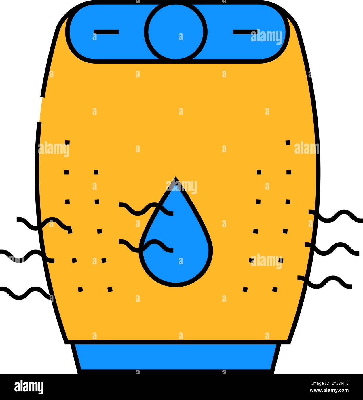 moisturizing air device icon color illustration Stock Vector Image ...