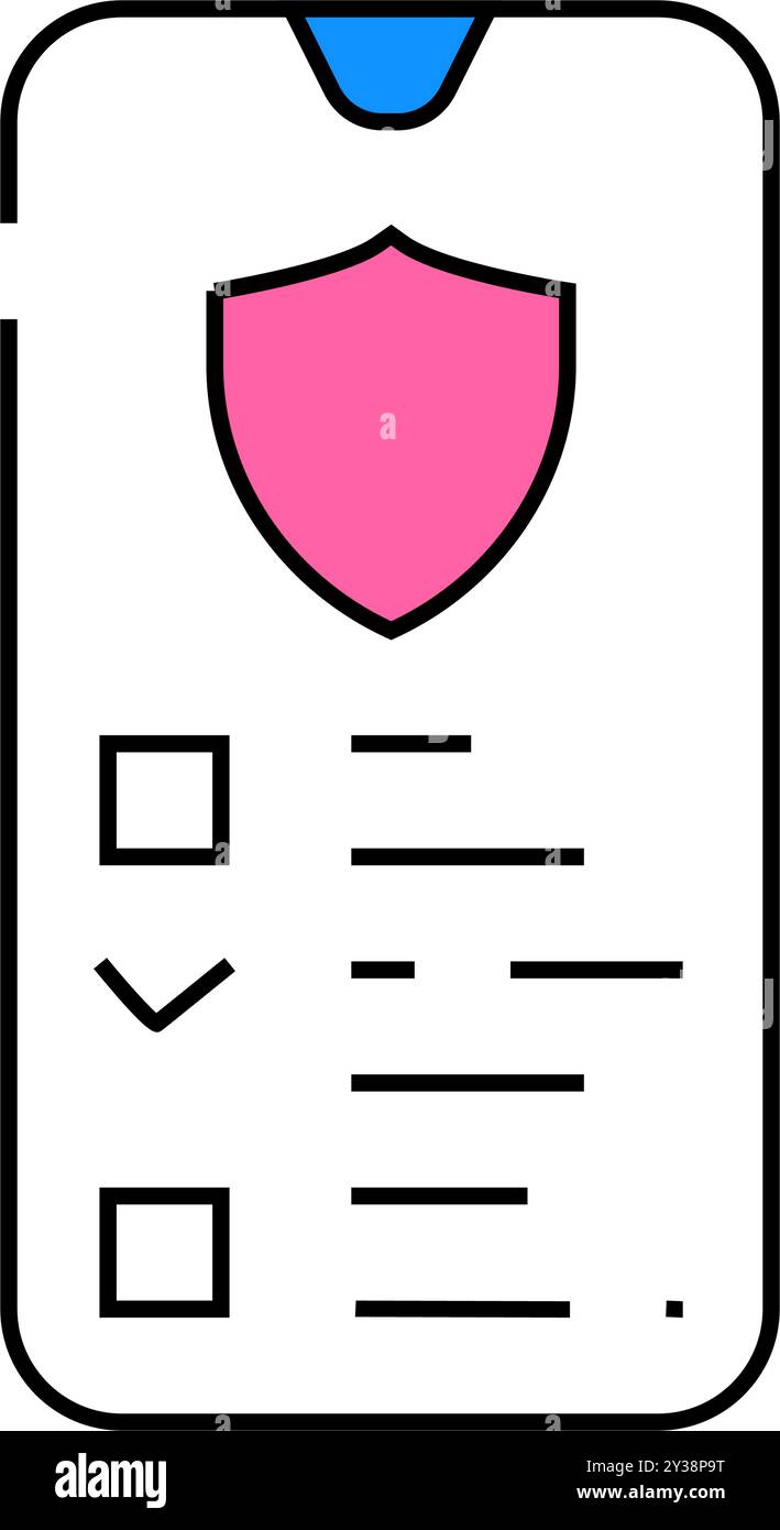 data access icon color illustration Stock Vector Image & Art - Alamy