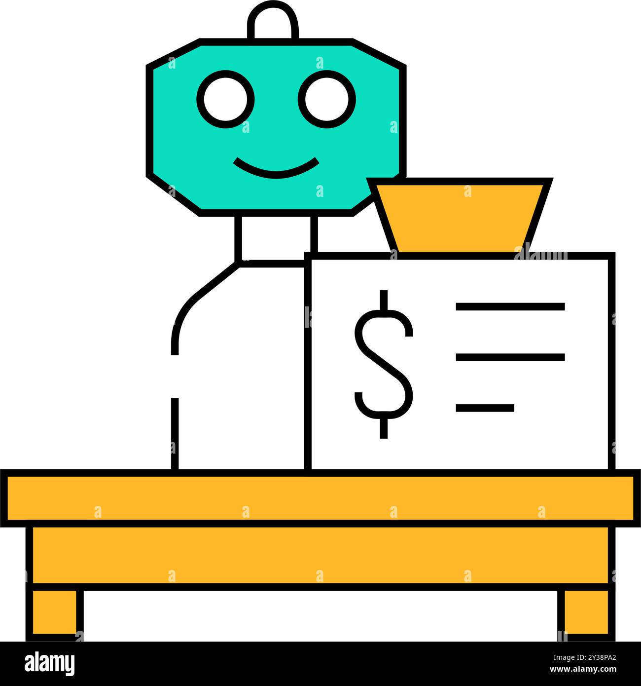 Cashier robot hi-res stock photography and images - Alamy