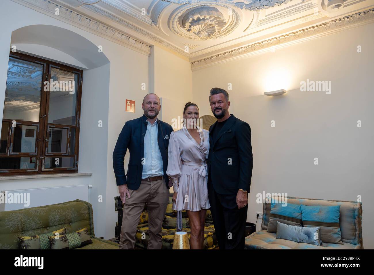 Michael ballack and simone ballack hi-res stock photography and images ...