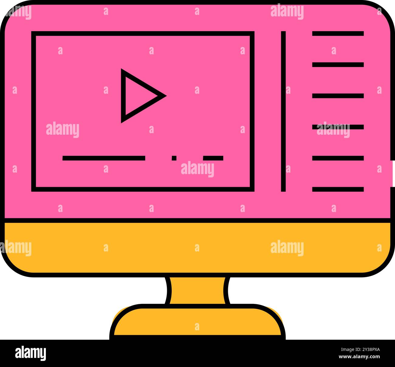 Cutting courses icon color Stock Vector Images - Alamy