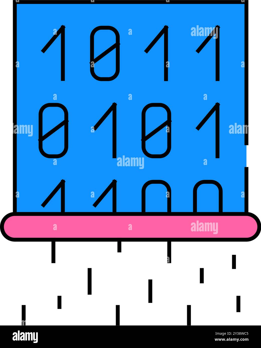 data deletion icon color illustration Stock Vector Image & Art - Alamy