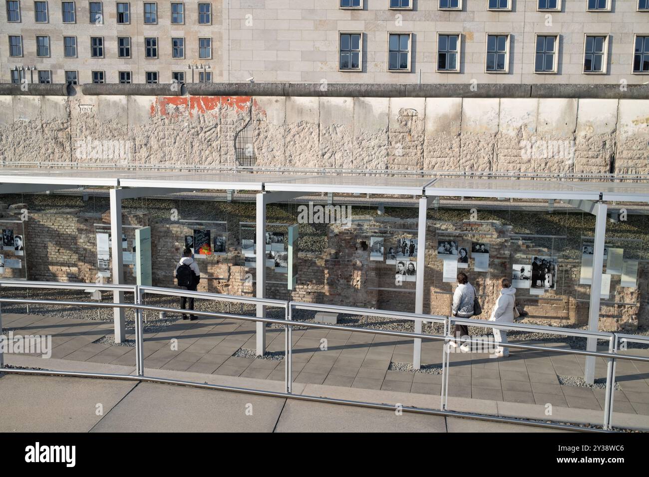 Topography of Terror Berlin Wall Remains and Museum Berlin Germany ...