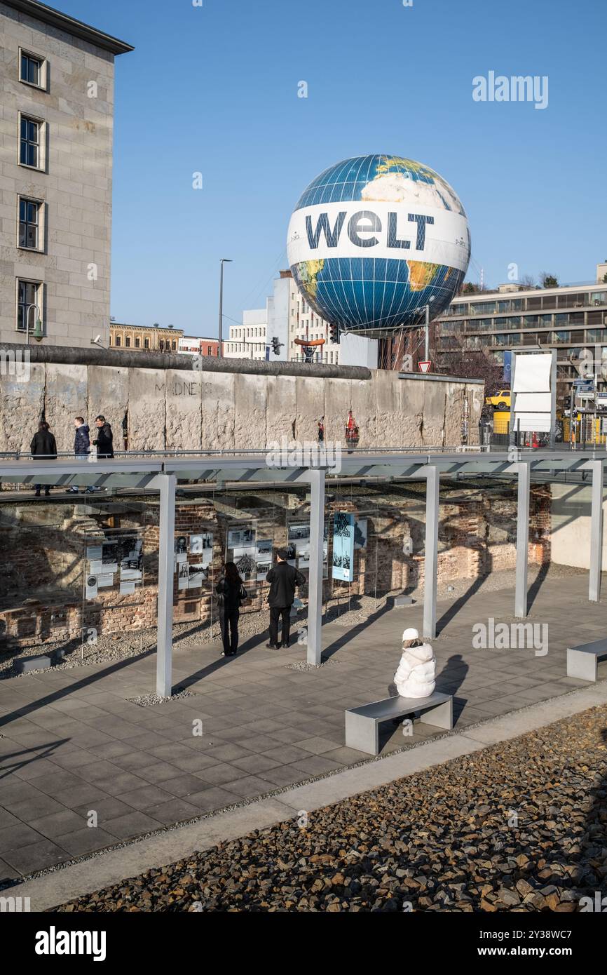 Topography of Terror Berlin Wall Remains and Museum Berlin Germany ...