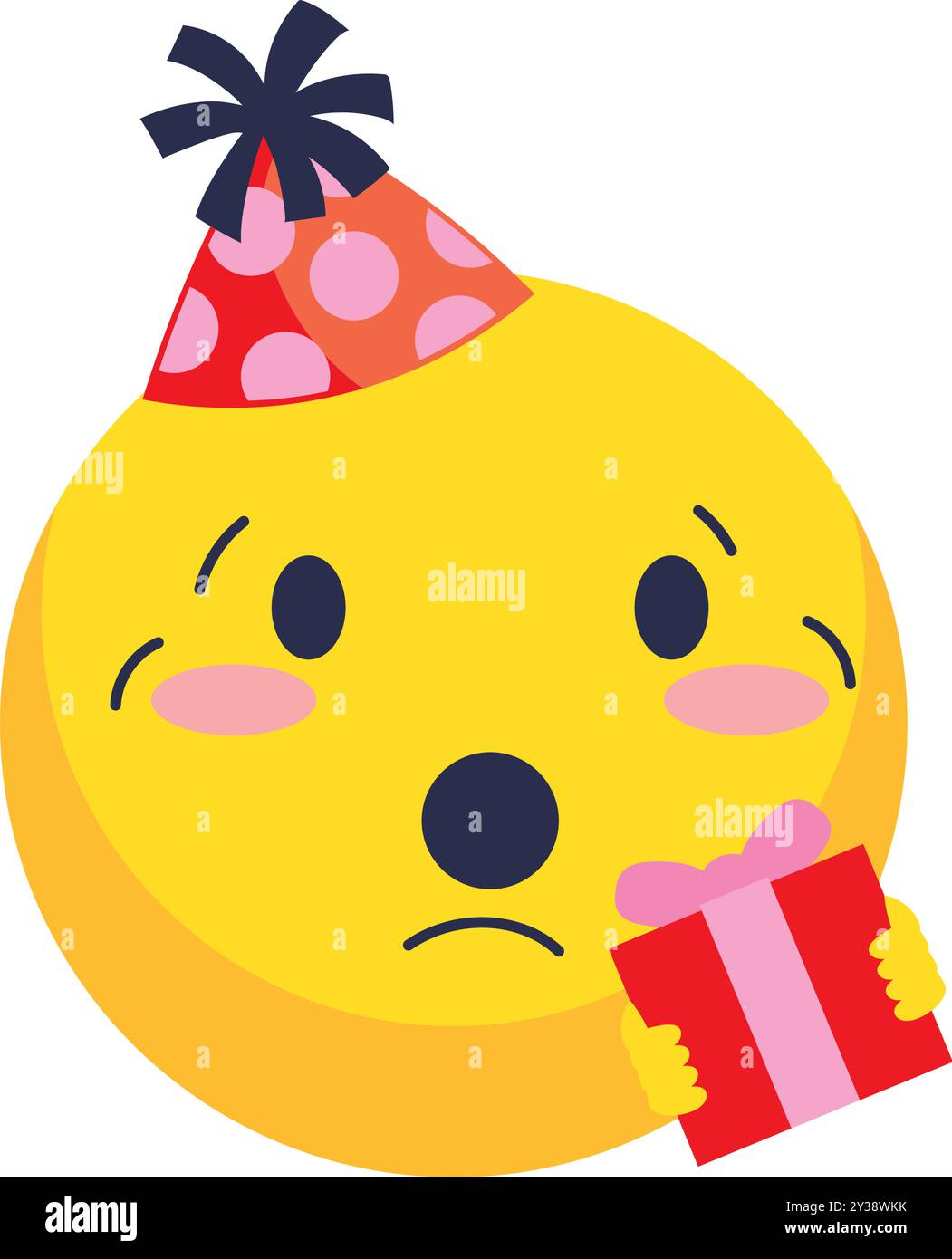 Gift box happy emoji Cut Out Stock Images & Pictures - Alamy