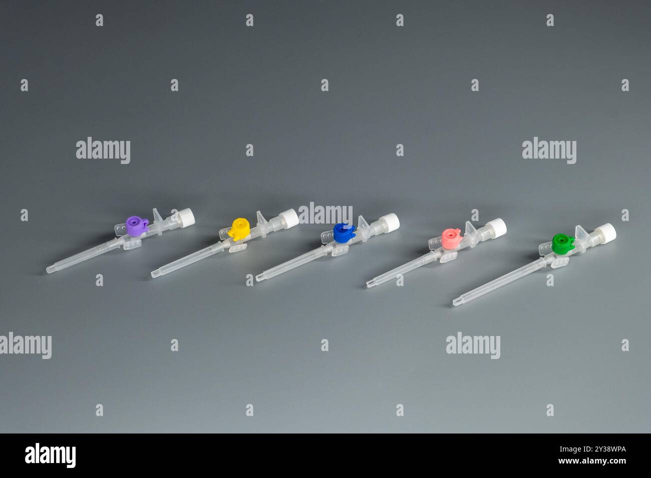 Intravenous catheters with injection ports are medical devices used to ...