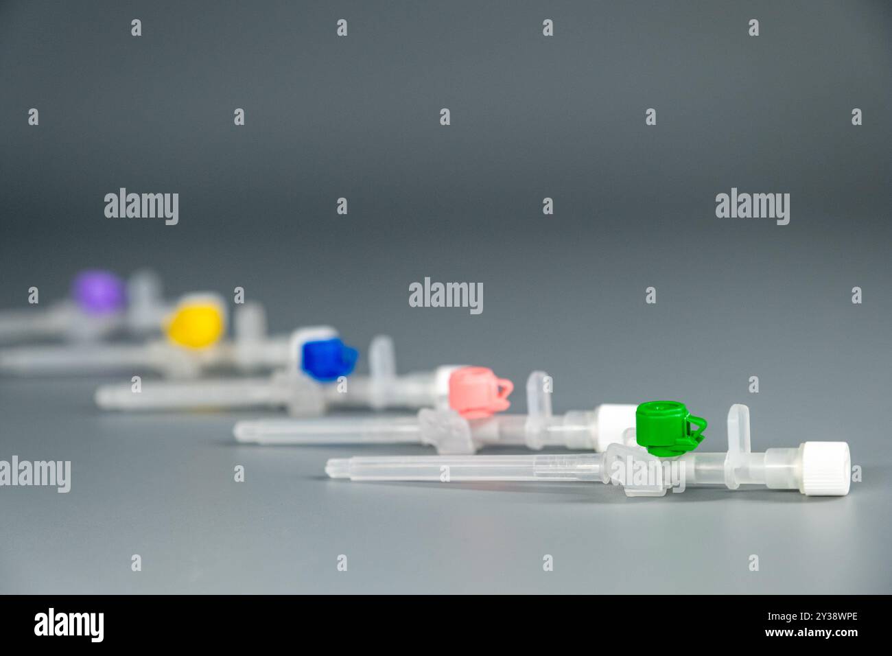 Intravenous catheters with injection ports are medical devices used to ...