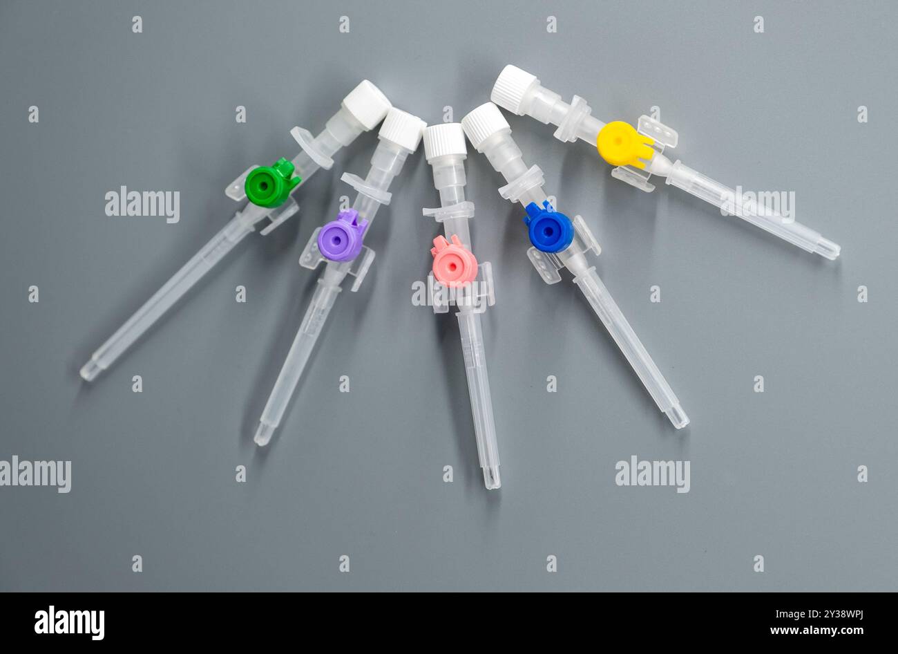 Intravenous catheters with injection ports are medical devices used to ...
