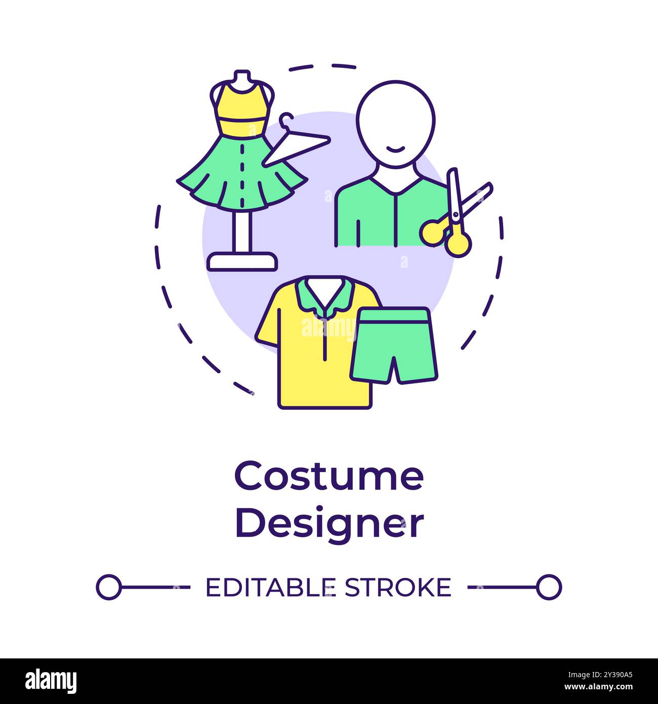 Film costume design Cut Out Stock Images & Pictures - Alamy
