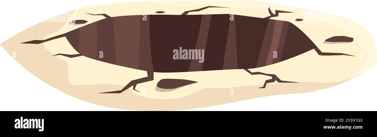 Cracked splitting Cut Out Stock Images & Pictures - Alamy