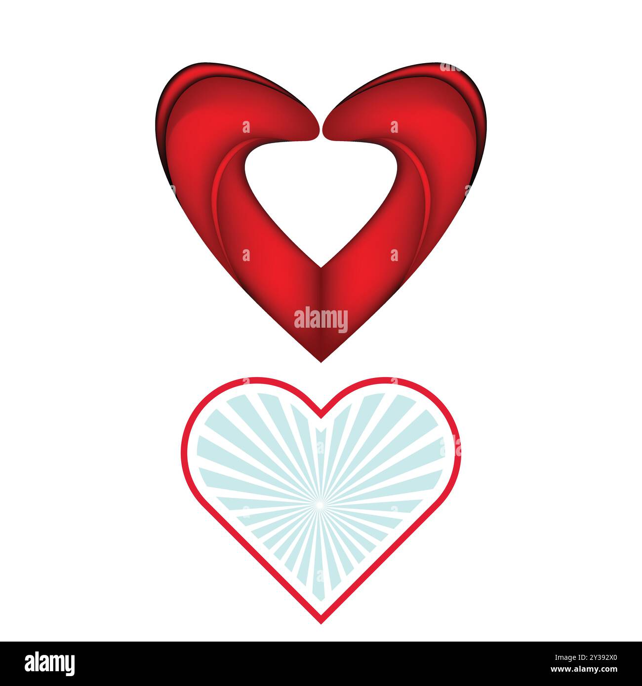 Wedding Heart Shape Design Stock Vector Image & Art - Alamy