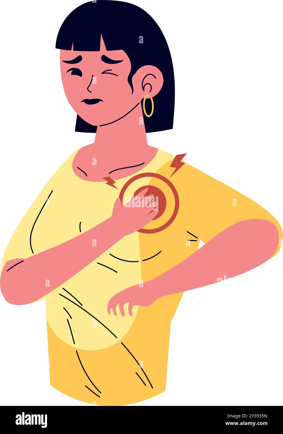 monkeypox infected woman Stock Vector Image & Art - Alamy