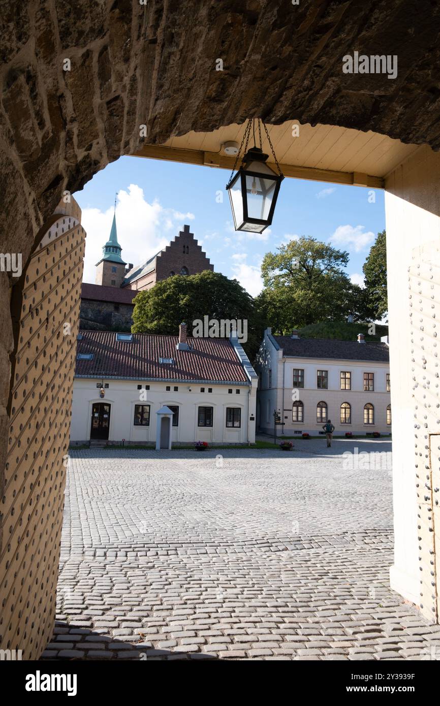 The Akershus Castle and fortress complex, Oslo Norway Stock Photo - Alamy