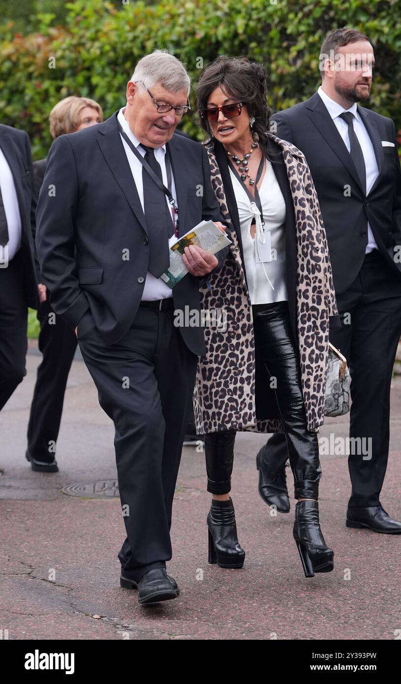 The funeral procession for Sven-Goran Eriksson, including his former ...