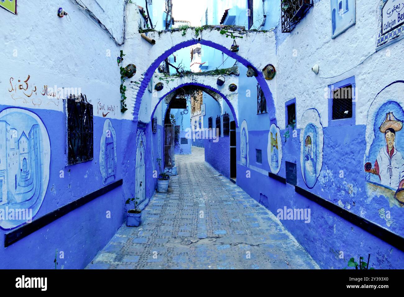 Chefchaouen, Morocco, North Africa. Chefchaouen, also known as the ...