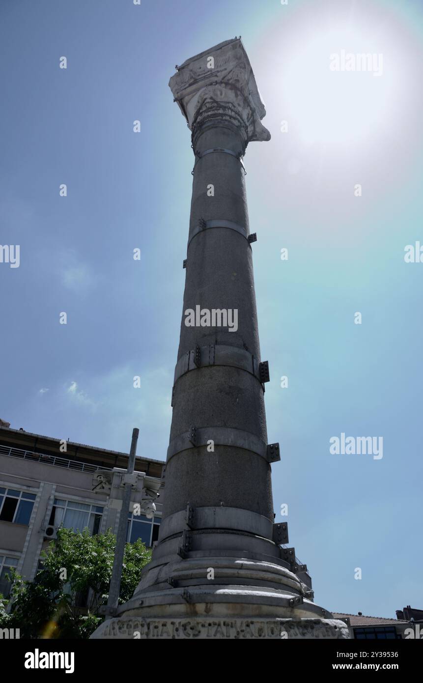 Column of Marcian, Fatih, Istanbul, Turkey, Europe-Asia Stock Photo - Alamy