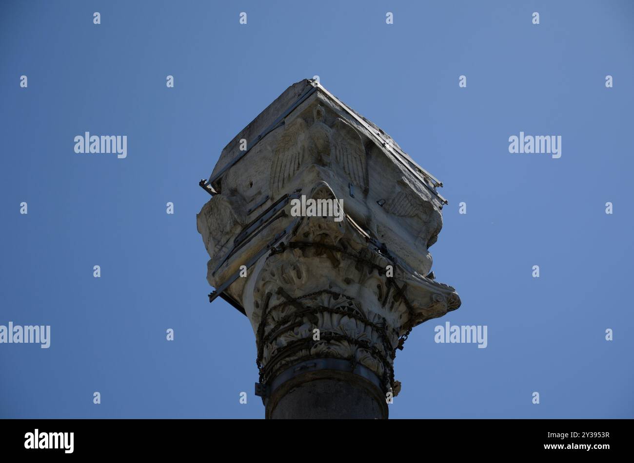 Column of Marcian, Fatih, Istanbul, Turkey, Europe-Asia Stock Photo - Alamy
