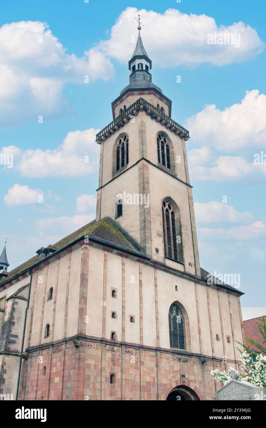 Eglise Saint-Pierre-et-Saint-Paul d'Andlau, former abbey church built ...