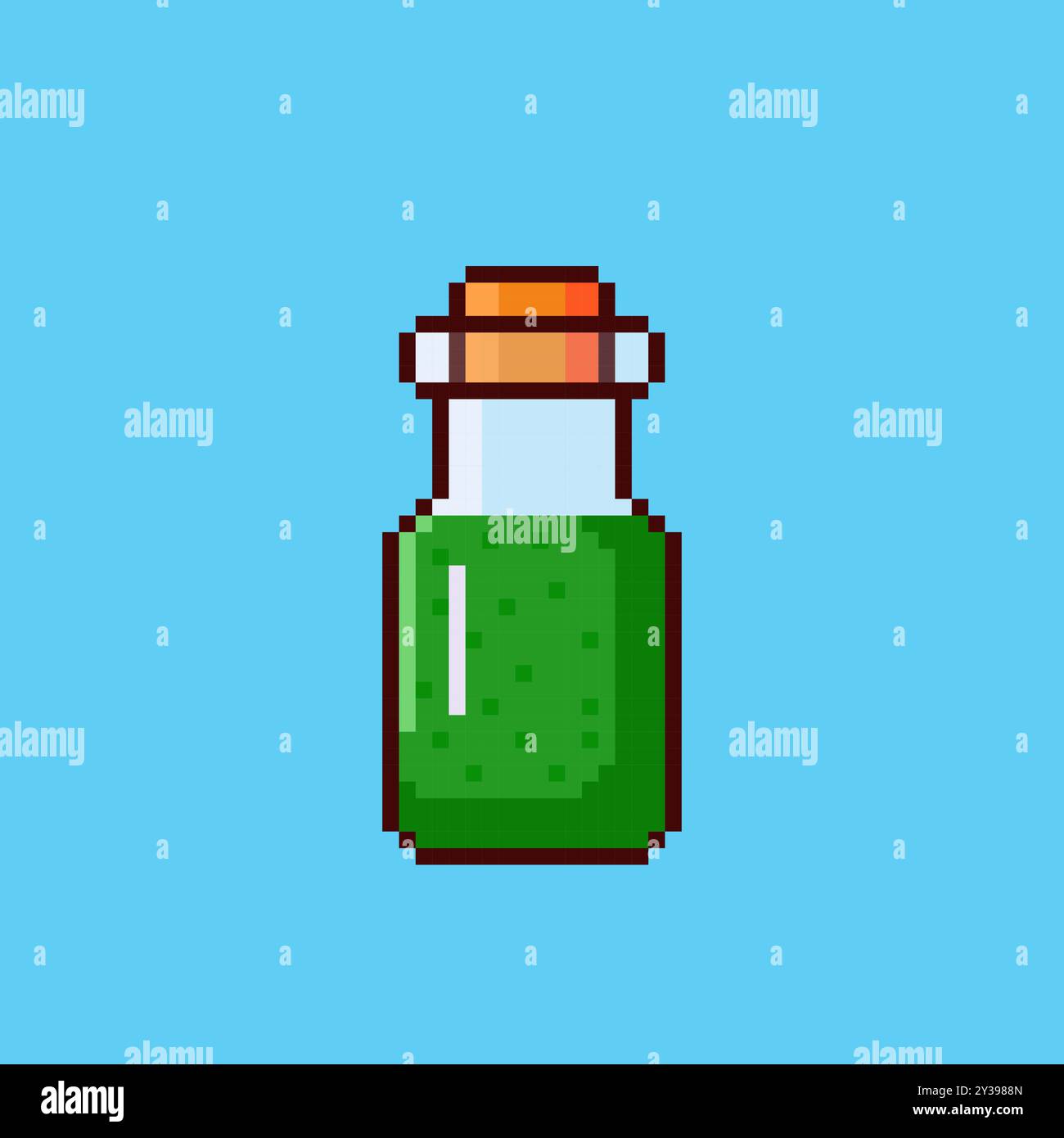 Bottle potion game icon Stock Vector Images - Alamy