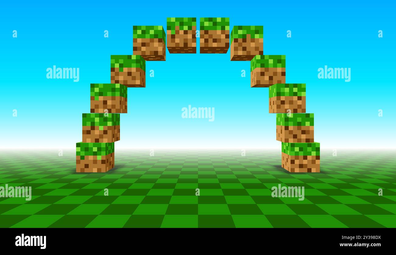 Arch with a view Stock Vector Images - Alamy