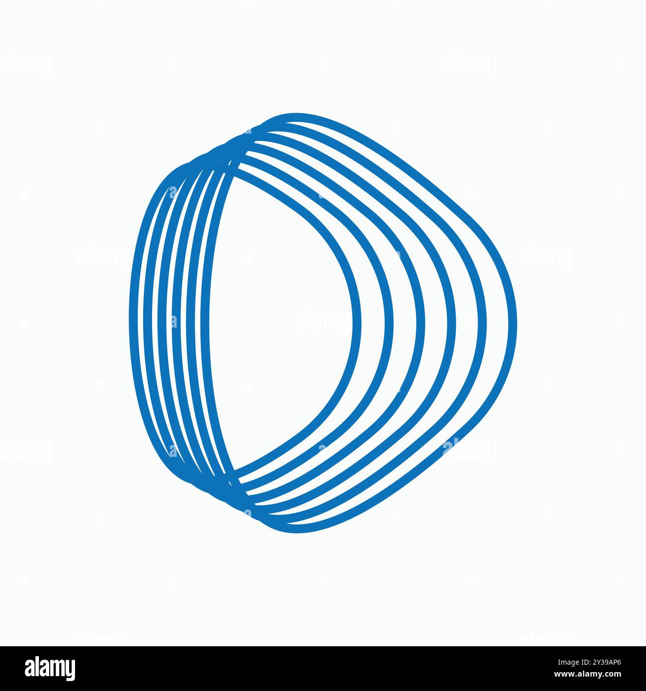 Letter d circle logo Cut Out Stock Images & Pictures - Alamy
