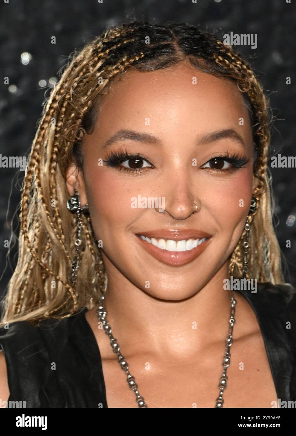 Tinashe at the 2024 MTV Video Music Awards held at UBS Arena on ...