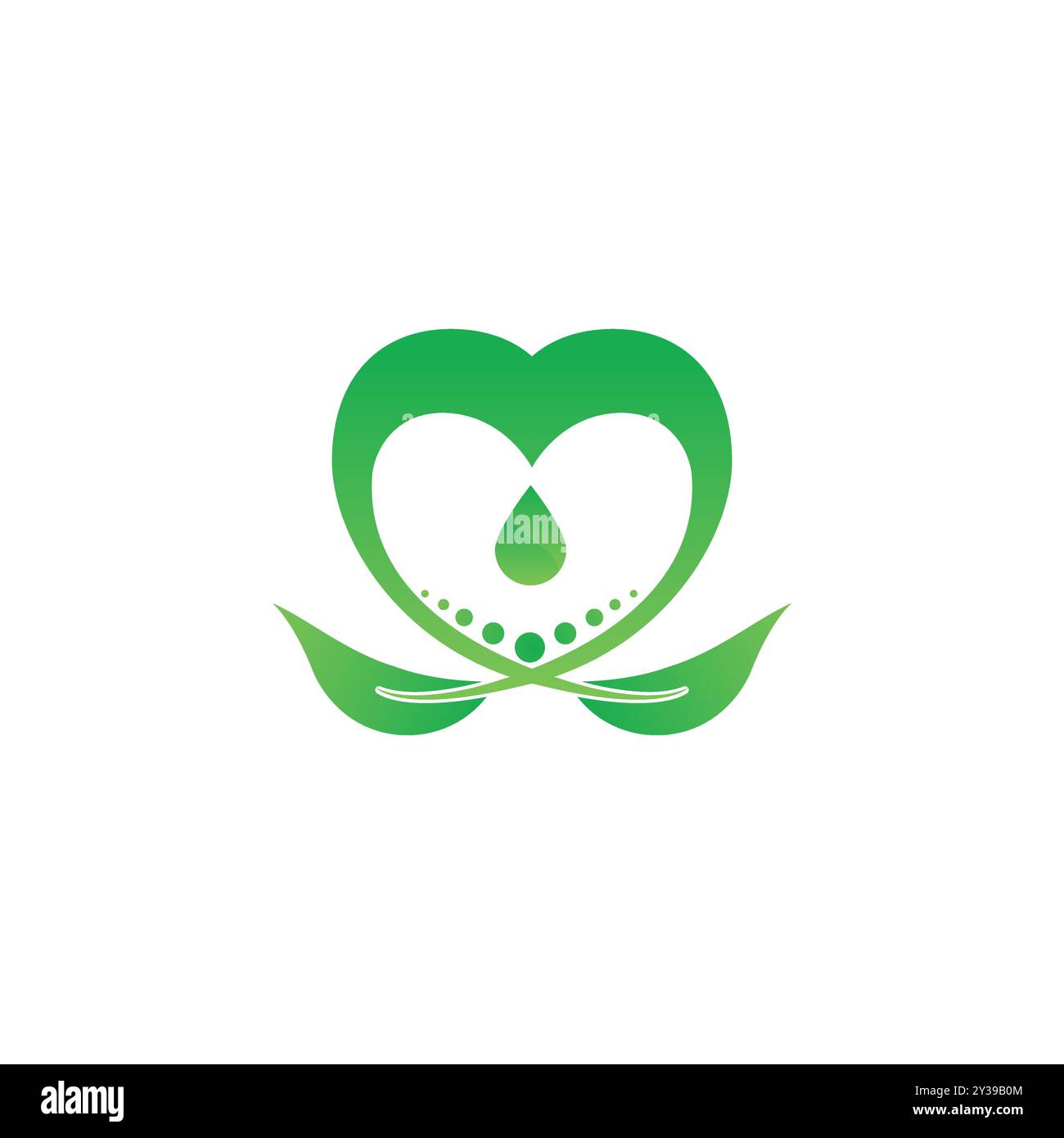 ECO environment Natural Logo Shape Stock Vector Image & Art - Alamy