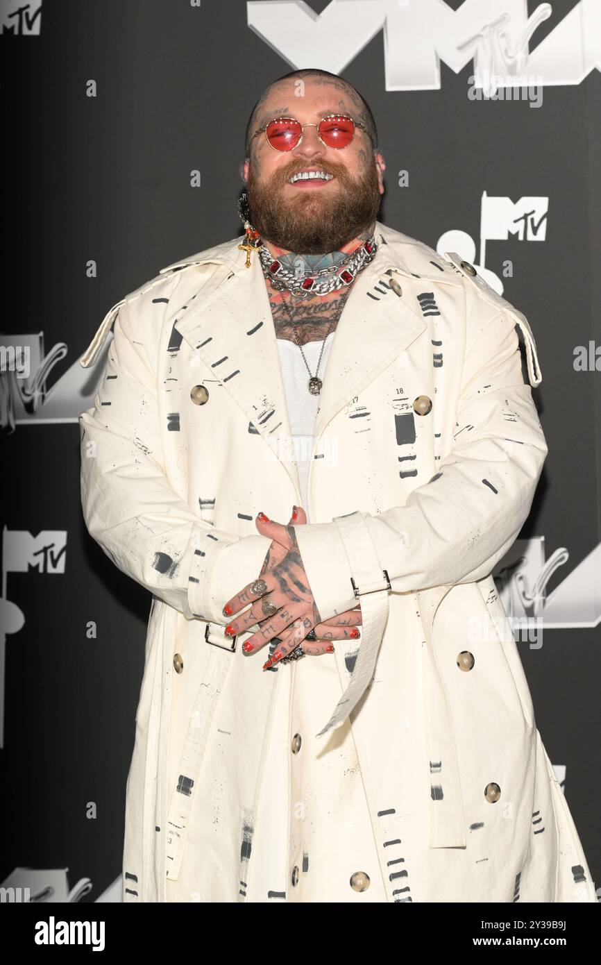 Elmont, USA. 12th Sep, 2024. Teddy Swims attends the 2024 MTV Video ...
