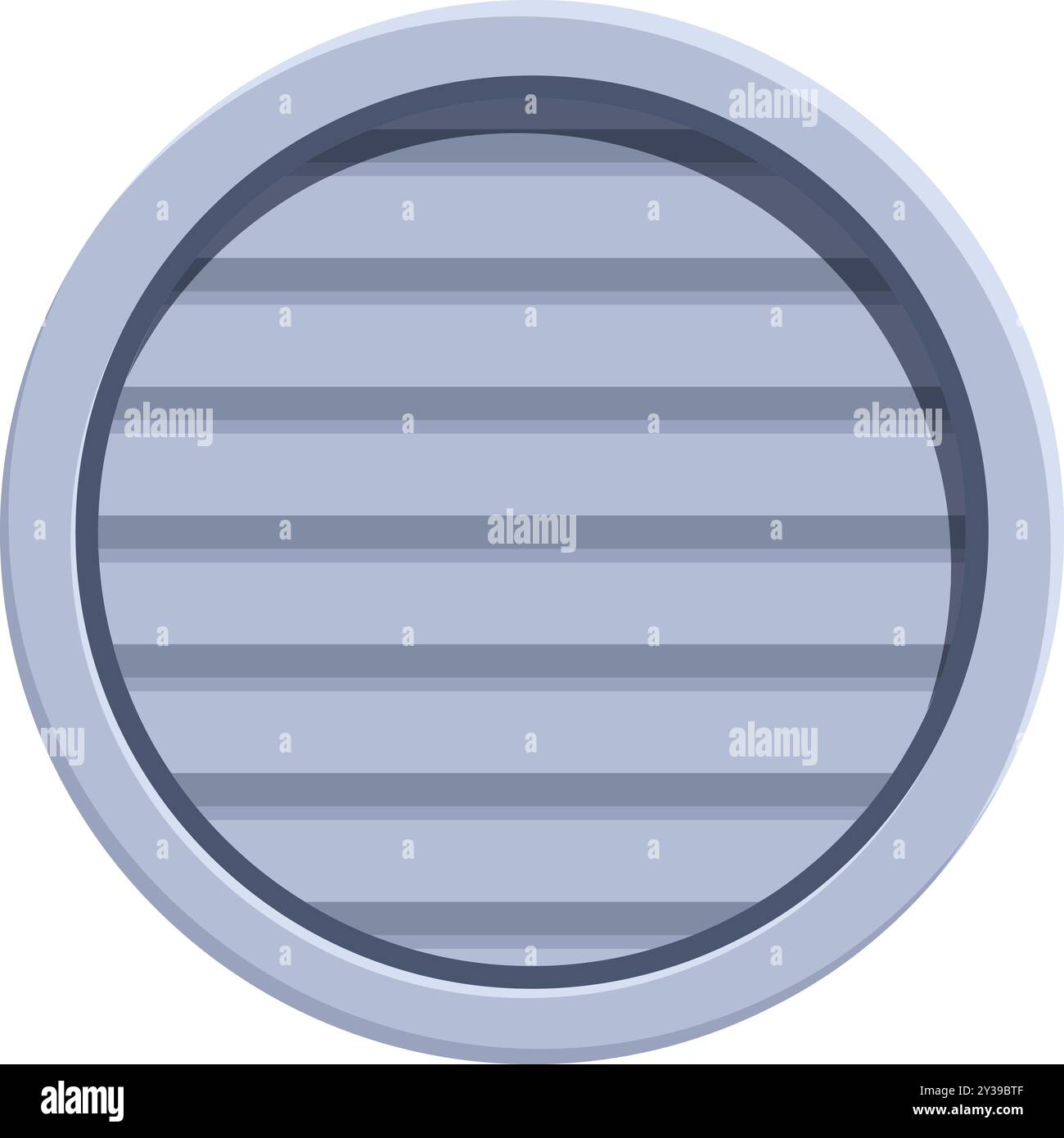 Round ventilation fan enabling air circulation Stock Vector Image & Art ...