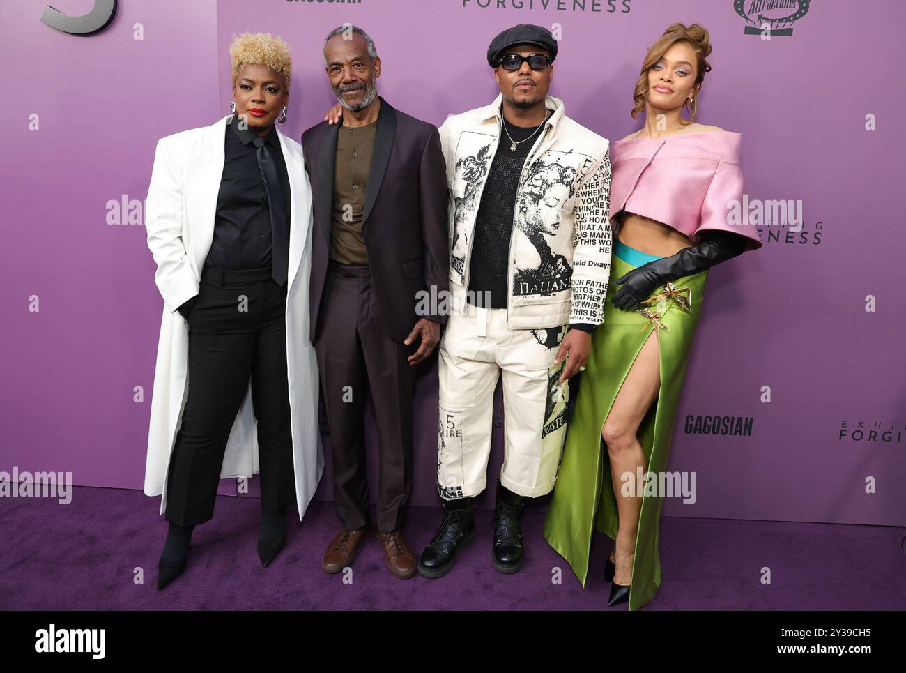 Beverly Hills, Ca. 12th Sep, 2024. Aunjanue Ellis-Taylor, John Earl ...
