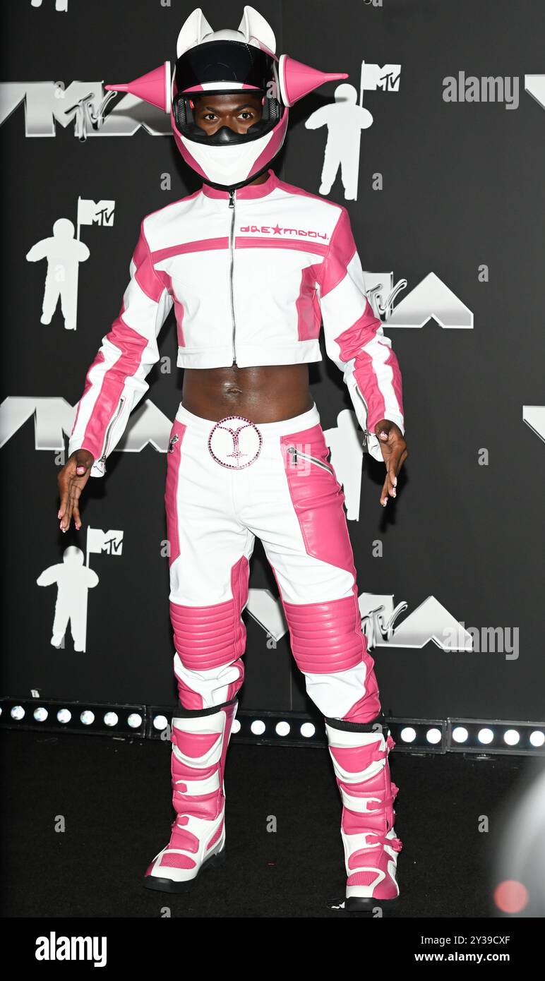 Lil Nas X at the 2024 MTV Video Music Awards held at UBS Arena on ...