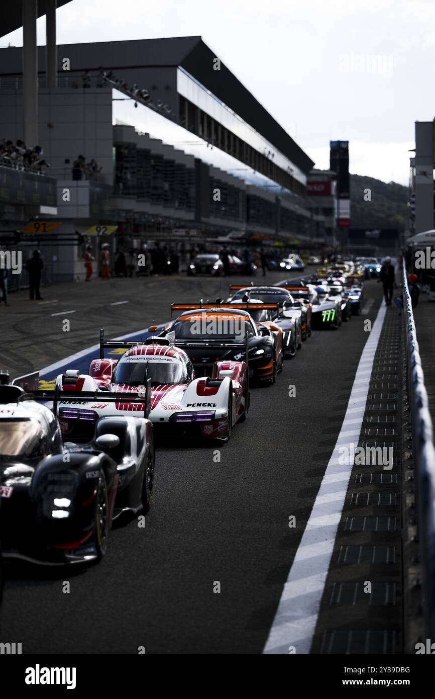 Oyama, Shizuoka, Japan, 13/09/2024, Pit exit, pitlane, during the 2024 ...