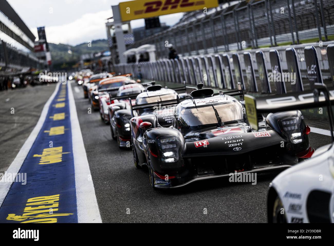 Oyama, Shizuoka, Japan, 13/09/2024, Pit exit, pitlane, during the 2024 ...