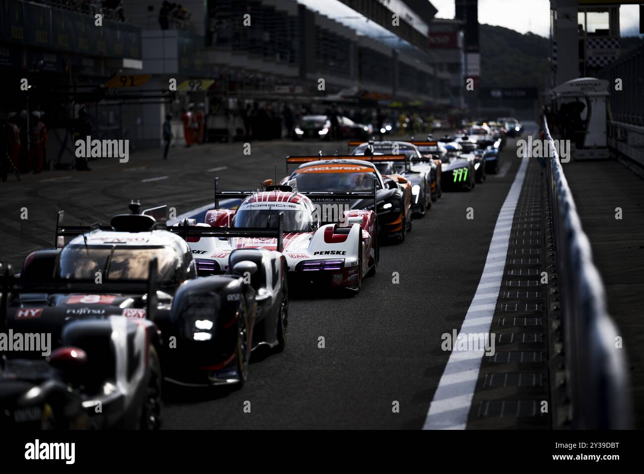 Oyama, Shizuoka, Japan, 13/09/2024, Pit exit, pitlane, during the 2024 ...