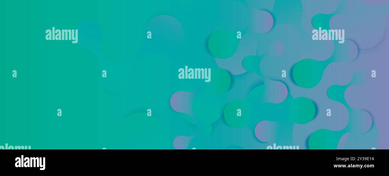 Abstract Structure With Dna Molecule Shapes Art Pattern With Connect Dot And Line Concept