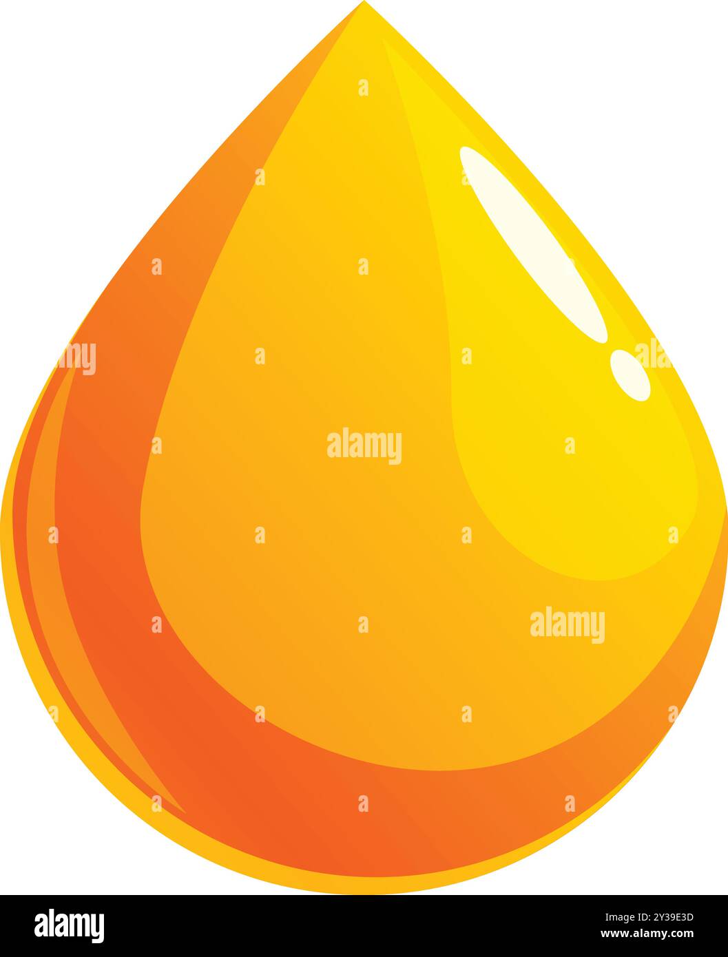 Drop orange liquid falling down hi-res stock photography and images - Alamy