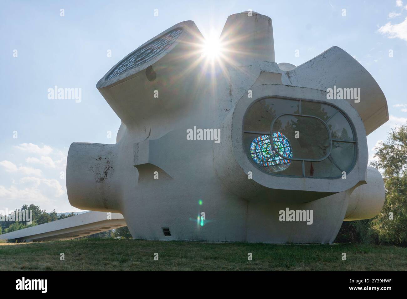 Ilinden, also known as Makedonium, is a monument in Krushevo, North ...