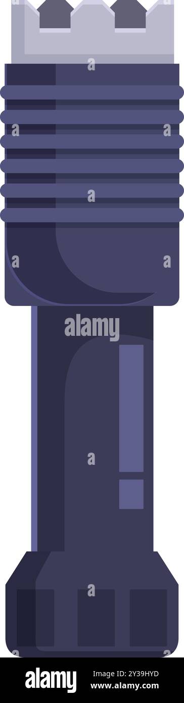 Electric shocker isolated on white background is generating high ...