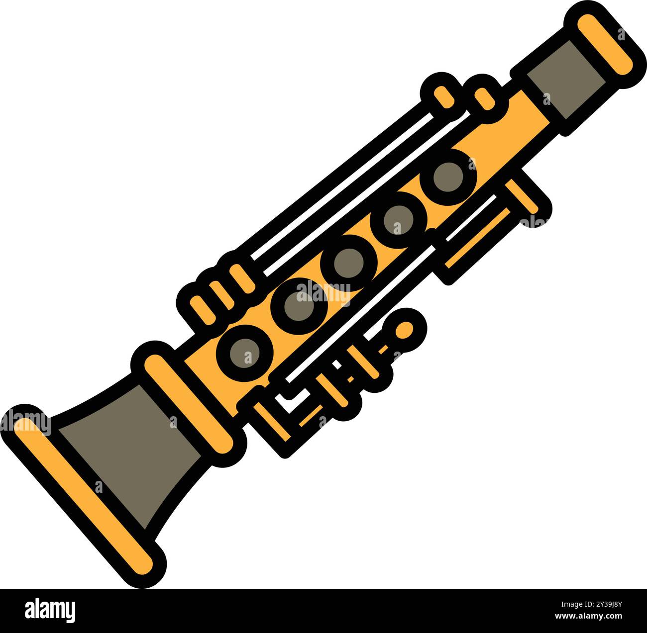 Clarinet icon hi-res stock photography and images - Alamy